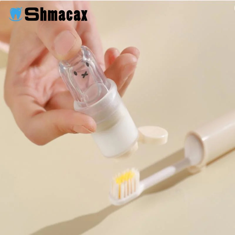 2 In1 Mini Travel Toothbrush – VitalityIsGolden